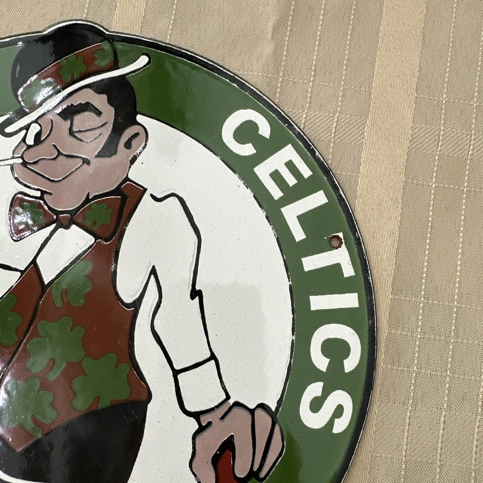 Porcelain Boston Celtics Enamel Metal Sign | eBay