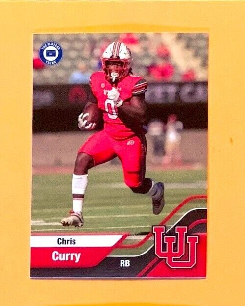 CHRIS CURRY - Utah Utes 2022 Players Trunk Licensed Collegiate Card rc ...