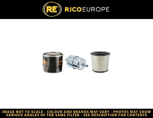 Filter Service Kit Fits TORO WORKMAN 3200 Air Oil Fuel w/B+S DAIHATSU ...