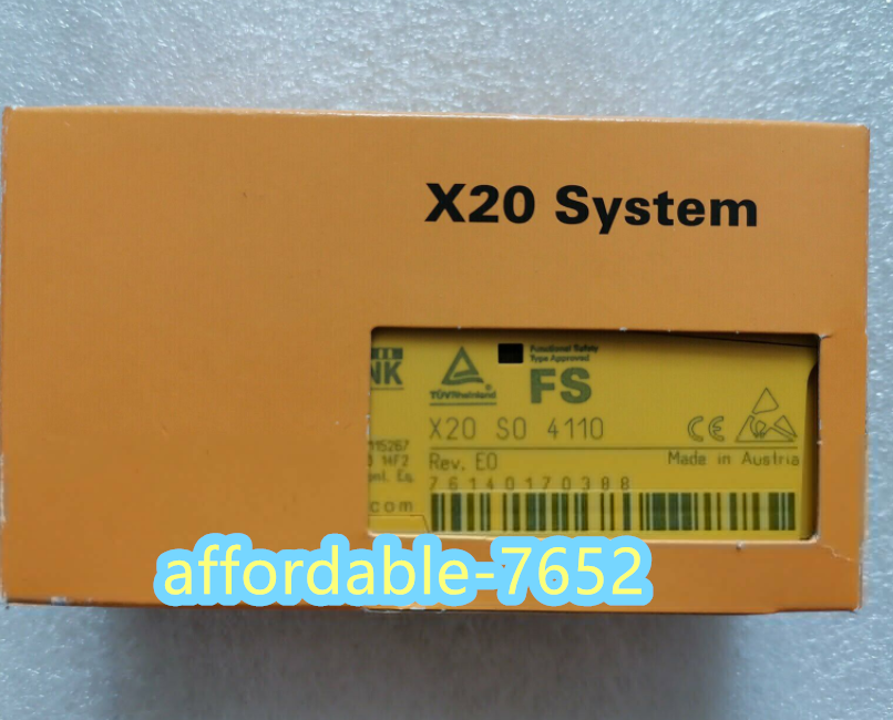 X20SO4110 B&R PLC Modules X20SO4110 Brand New by DHL or Fedex Fast ...