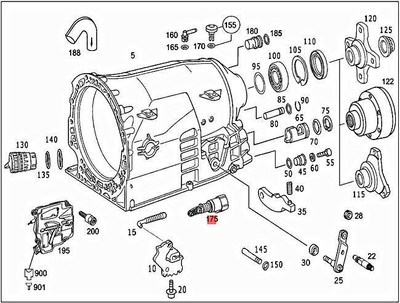 Genuine MERCEDES Release linkage 1402701365 | eBay