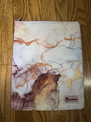 XL Marbled Book Beau with Zipper | eBay