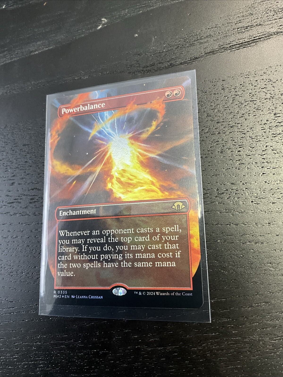 MTG Modern Horizons *FOIL* 3 BORDERLESS FRAME BREAK R Powerbalance ...