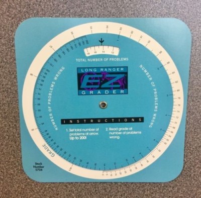 E-Z Grader Long Ranger Grading Chart Stock# 5704 | eBay