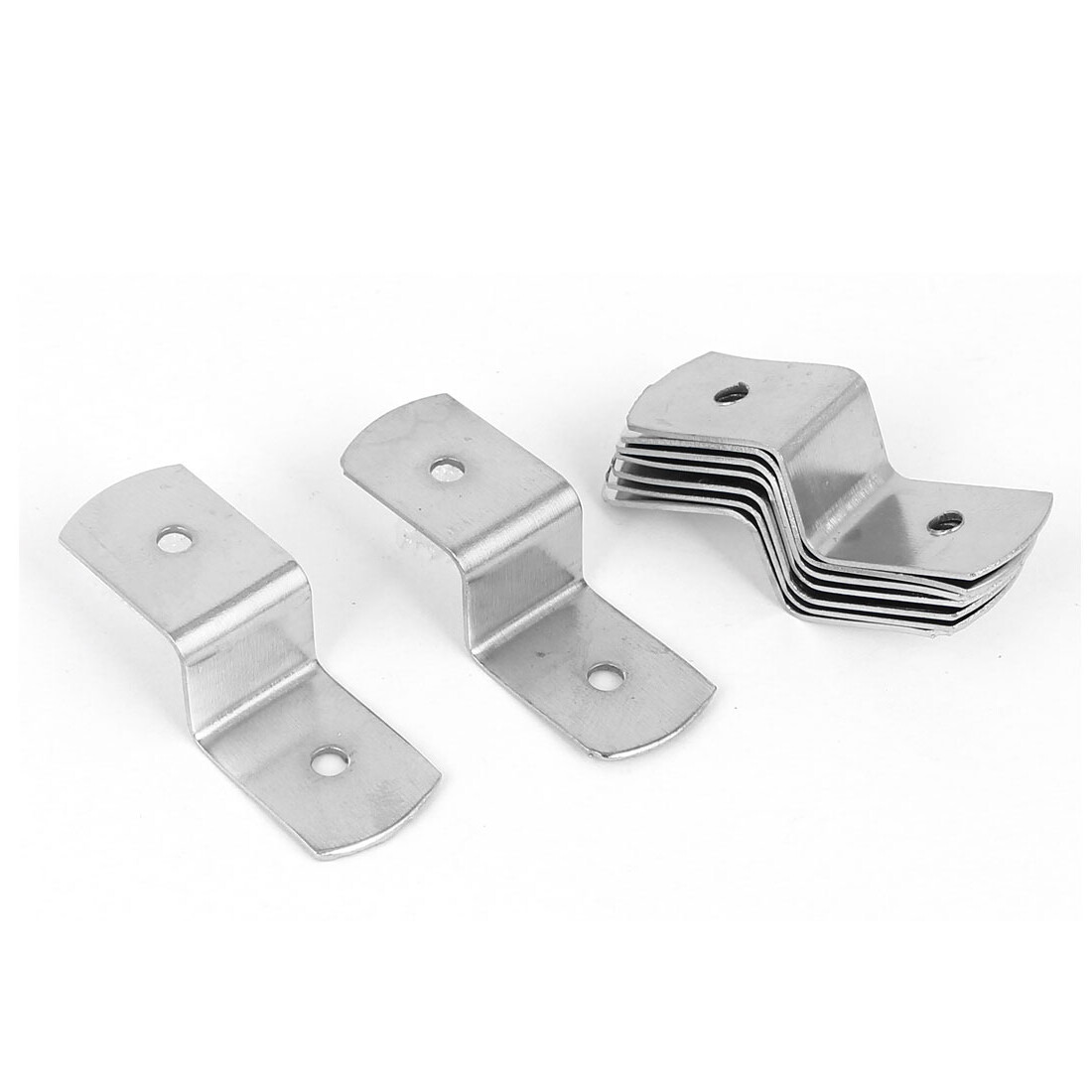 10PCS 38mm x 13mm x 11mm Metal Z Shape Picture Frame Braces Brackets ...