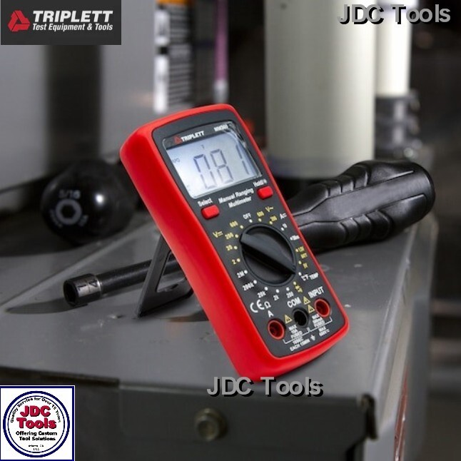 TRIPLETT Digital Multimeter Volt AC DC Tester Meter Voltmeter Ohmmeter ...