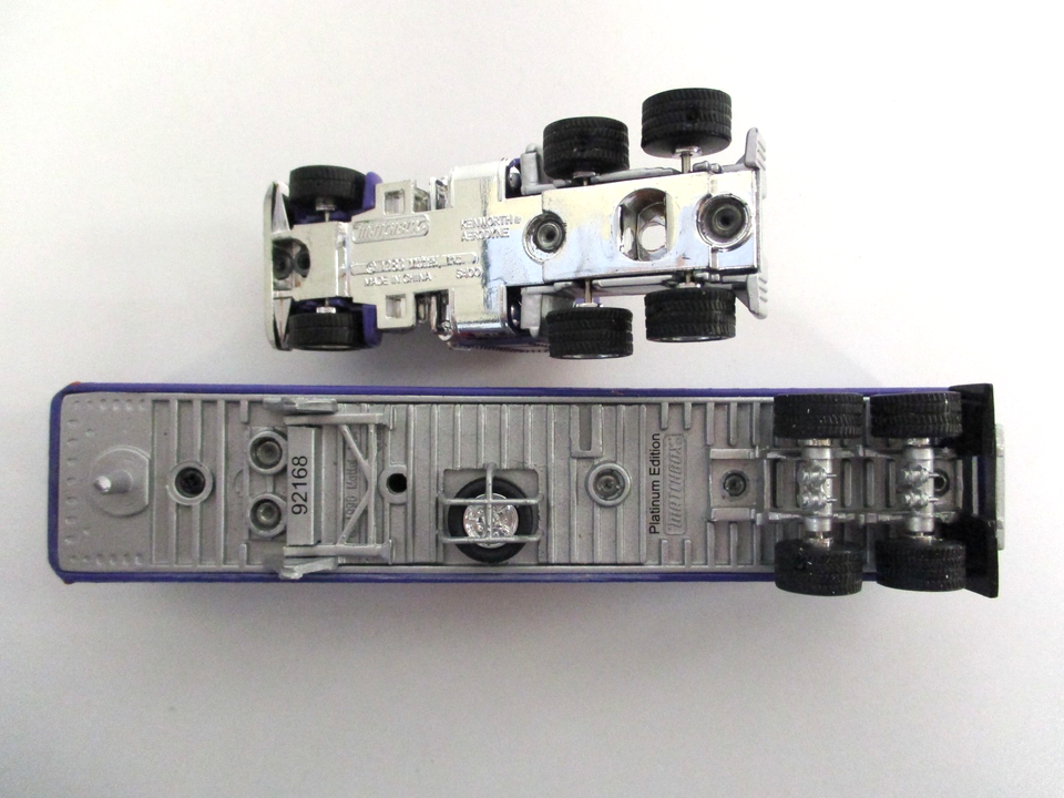 MATCHBOX PLATINUM HERSHEY'S EASTER KENWORTH AERODYNE SEMI TRUCK ...