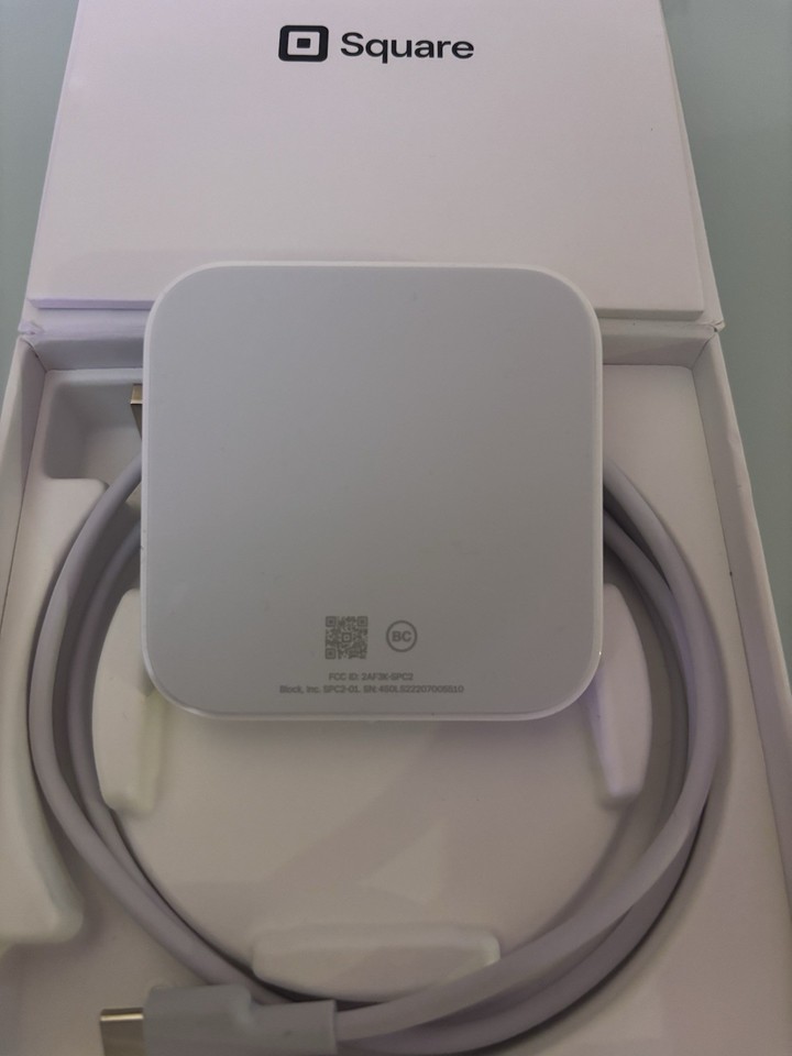 Square Contactless Credit Card Reader {SPC2-01} (2nd Generation) GREAT ...