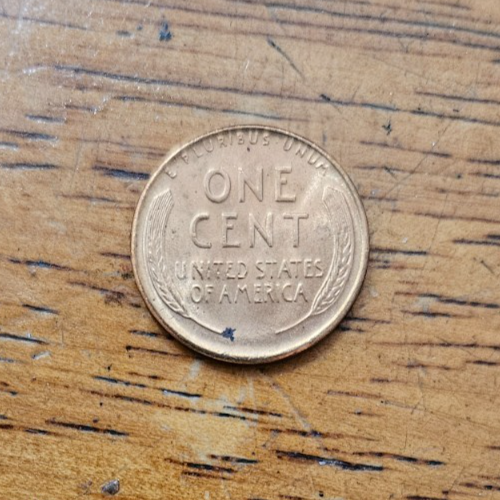 1944 S Lincoln Wheat One Cent 1c Coin Red BU #AA924 | eBay