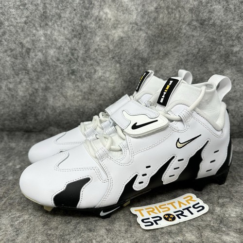 Nike Diamond Turf 96 TD Football Cleats Mens Sz 9 White Black HJ3360 ...
