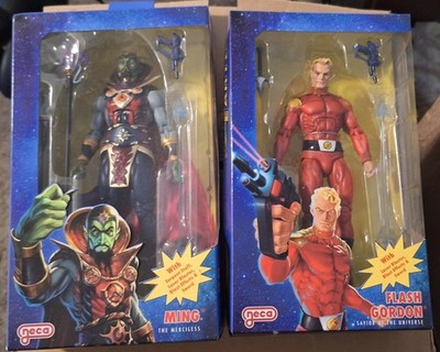 Neca ~ Defenders of the Earth ~ Ultimate Ming & Flash Gordon ~ New MIB ...