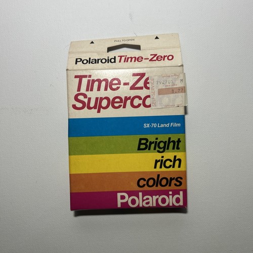 Vintage Polaroid Time Zero Supercolor SX-70 Land Film 10 Pictures ...
