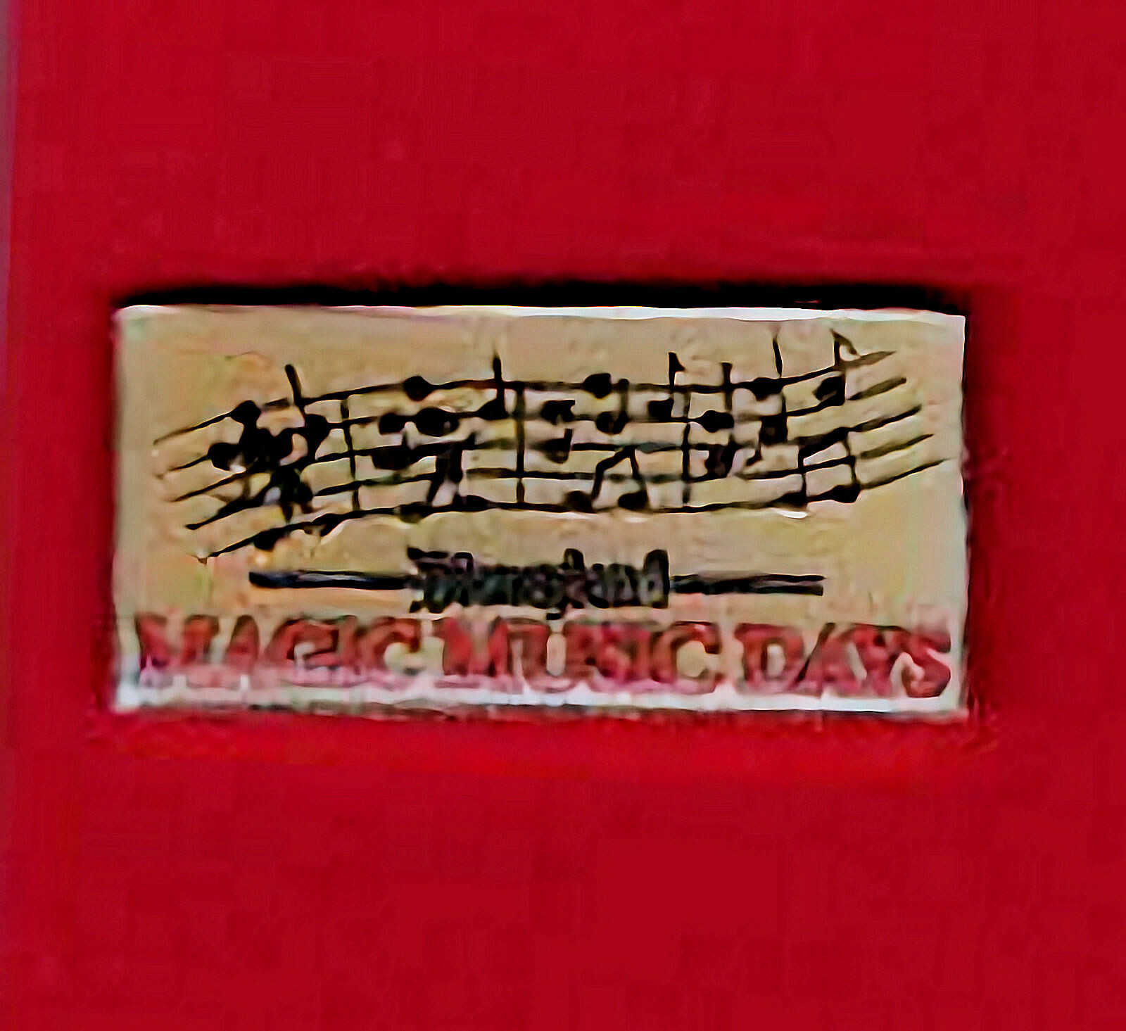 Disney Pin - Disneyland Magic Music Days Mickey Musical Notes | eBay