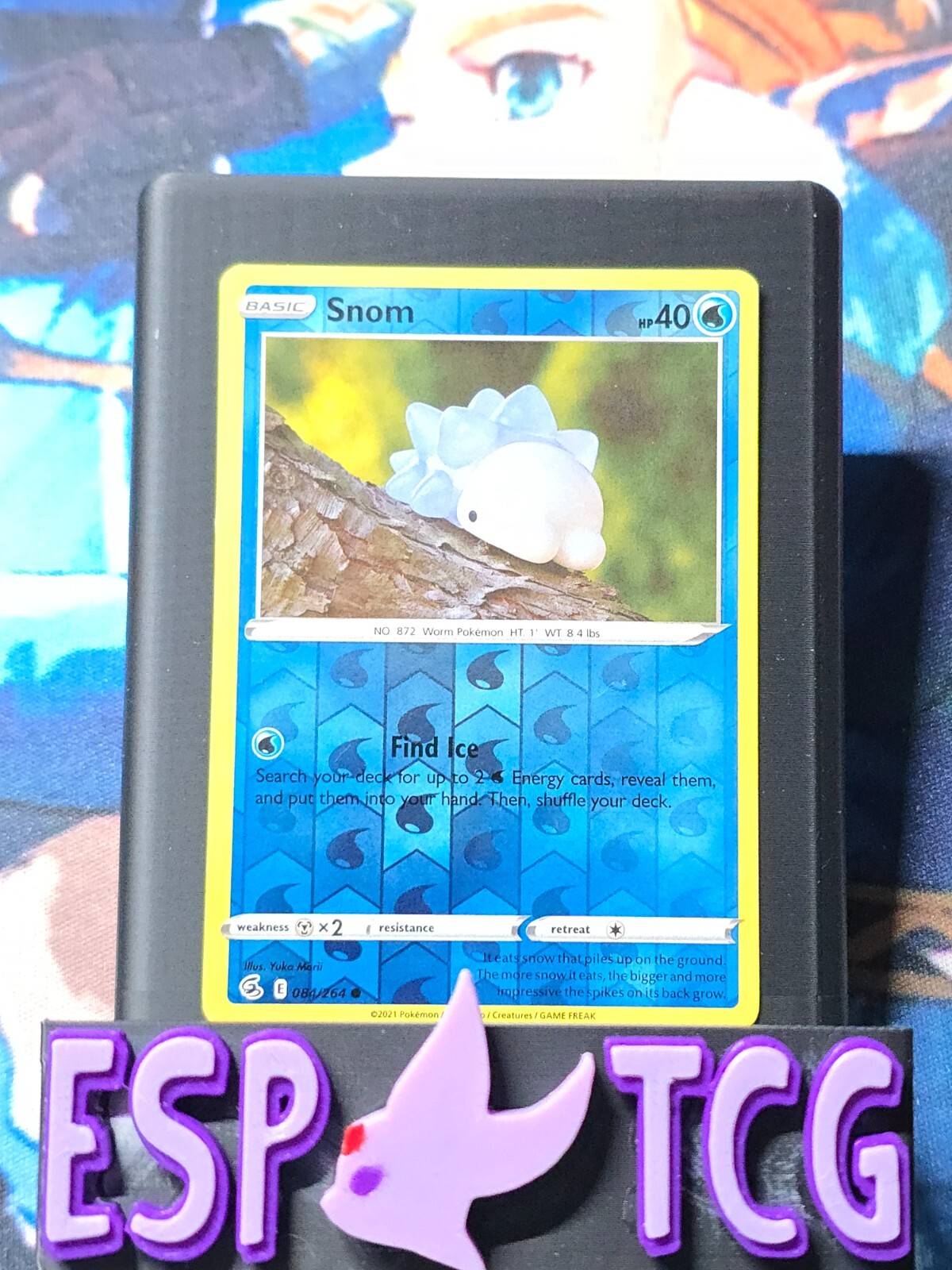 Snom Clay Model Art 084/264 Pokemon Card | eBay