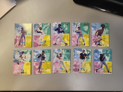 1993 Fleer Ultra Baseball Performers 10 Card Factory Set DVS 244 | eBay