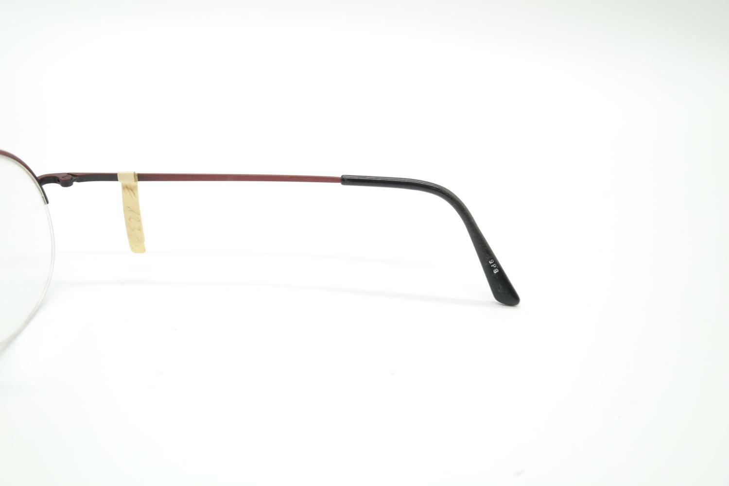 Vintage Bourgeois 3020 Copper half Rim Glasses Frames Eyeglasses NOS | eBay