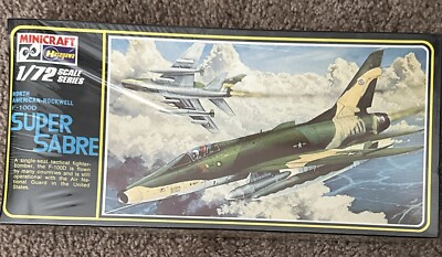 Minicraft North American Rockwell F-100D Super Sabre 1/72 035 FS NEW ...