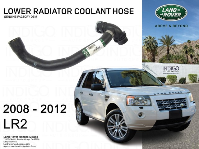Fits Land Rover Lr2 2008 - 2012 Lower Radiator Coolant Hose Genuine LR ...