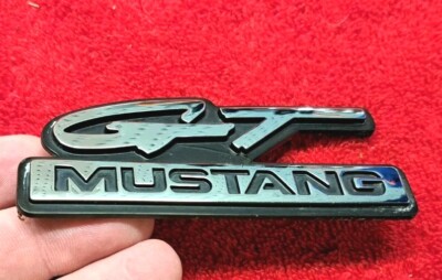 1994-1995 FORD MUSTANG GT FRONT FENDER OR TRUNK DECKLID EMBLEM | eBay