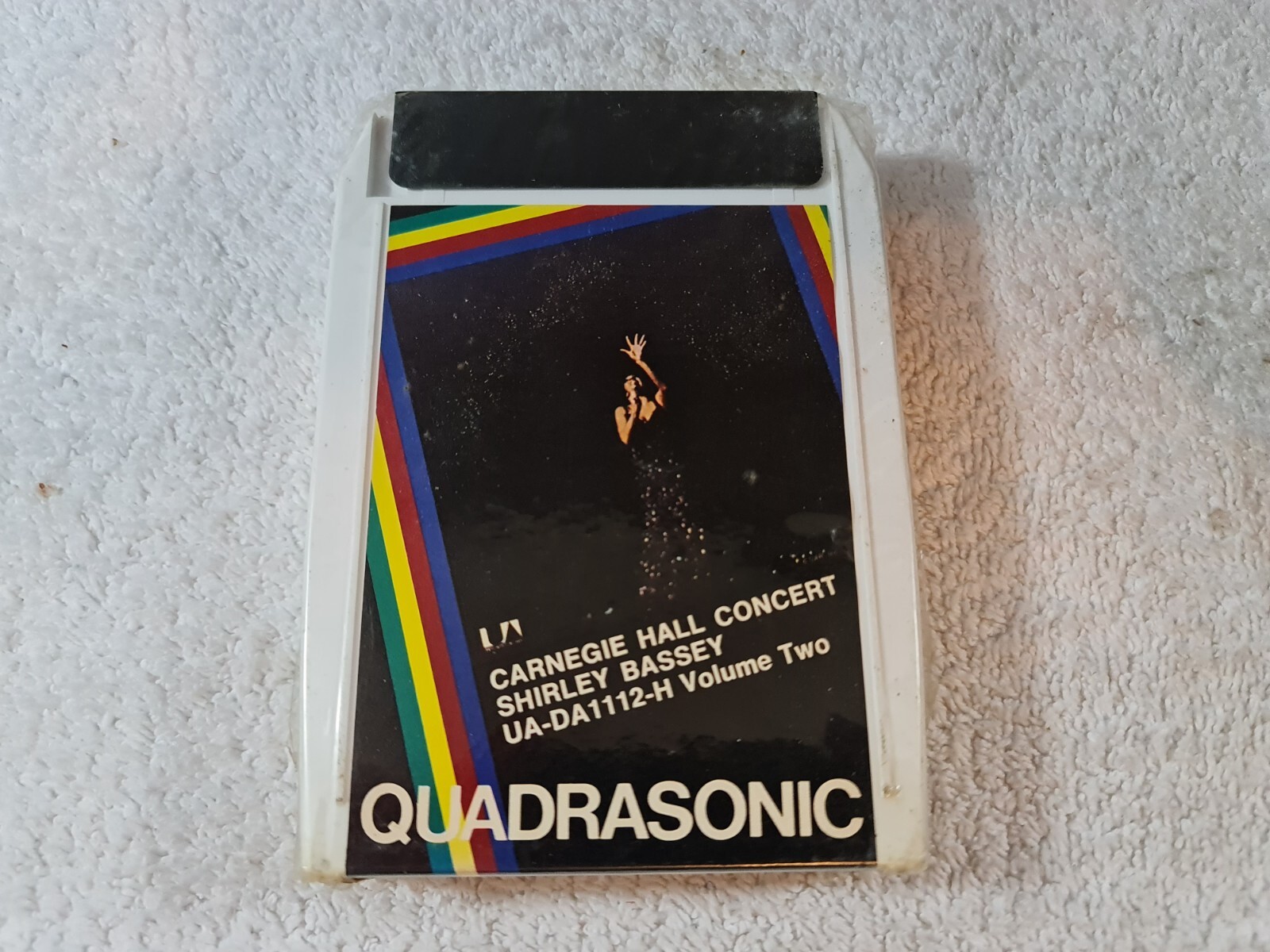 Shirley Bassey- Carnegie Hall Concert QUAD 8-Track Tape. SEALED QUAD ...
