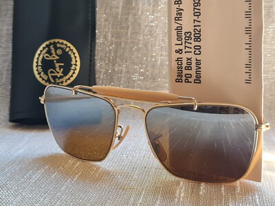 RARE NEW OLD STOCK VINTAGE RAY BAN BL USA BAUSCH&LOMB CARAVAN NOS SMALL ...