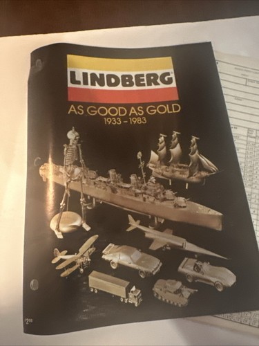 1983s The Lindberg Line Catalog Hobby Model Kits And Price Sheet | eBay