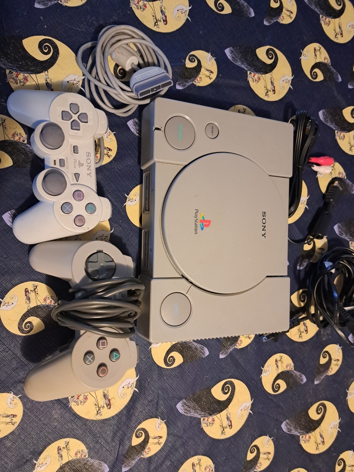 Sony Playstation 1 PS1 SCPH-7001 Console W/ Controller & Cords | eBay