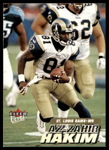 2001 Ultra Az-Zahir Hakim St. Louis Rams #23 | eBay