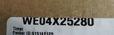 GE Dryer - TIMER - WE04X25280 - NEW! (Open box) | eBay