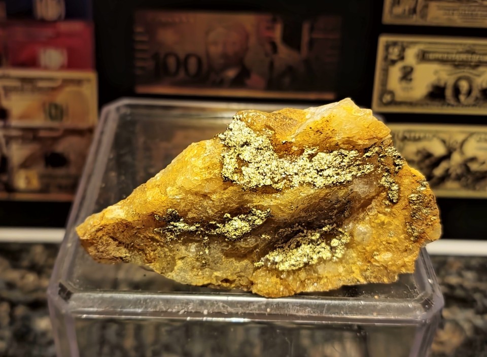 Gold Ore Specimen 70g Rich Gold Tellurides Was $169 959 | eBay
