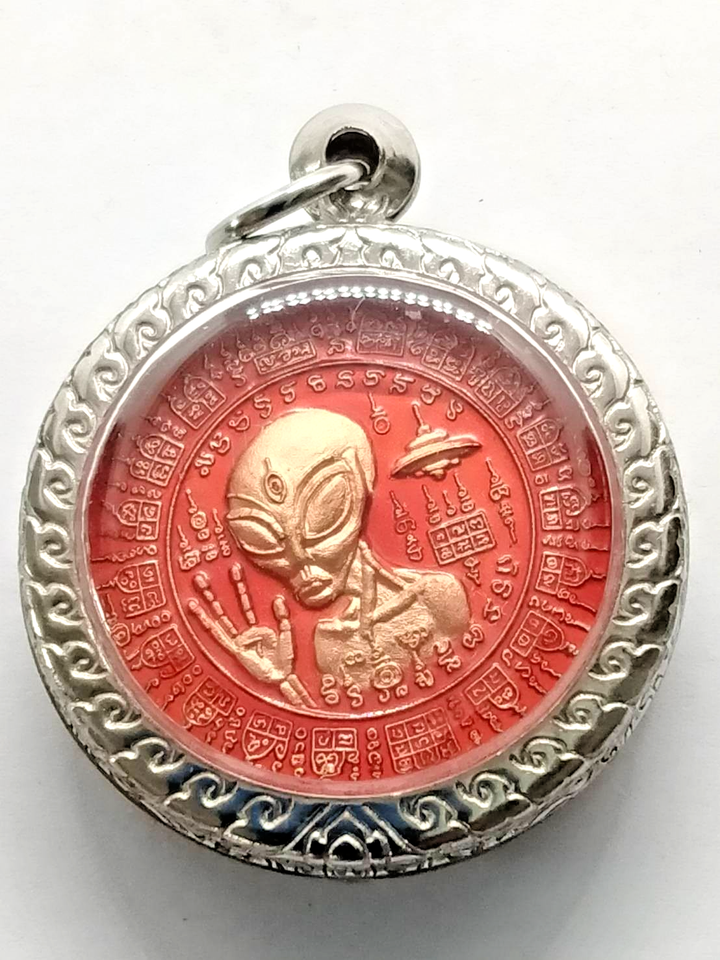 Alien UFO Amulet Luck Charm Thai Spiritual Protection CHRISTMAS Gift ...