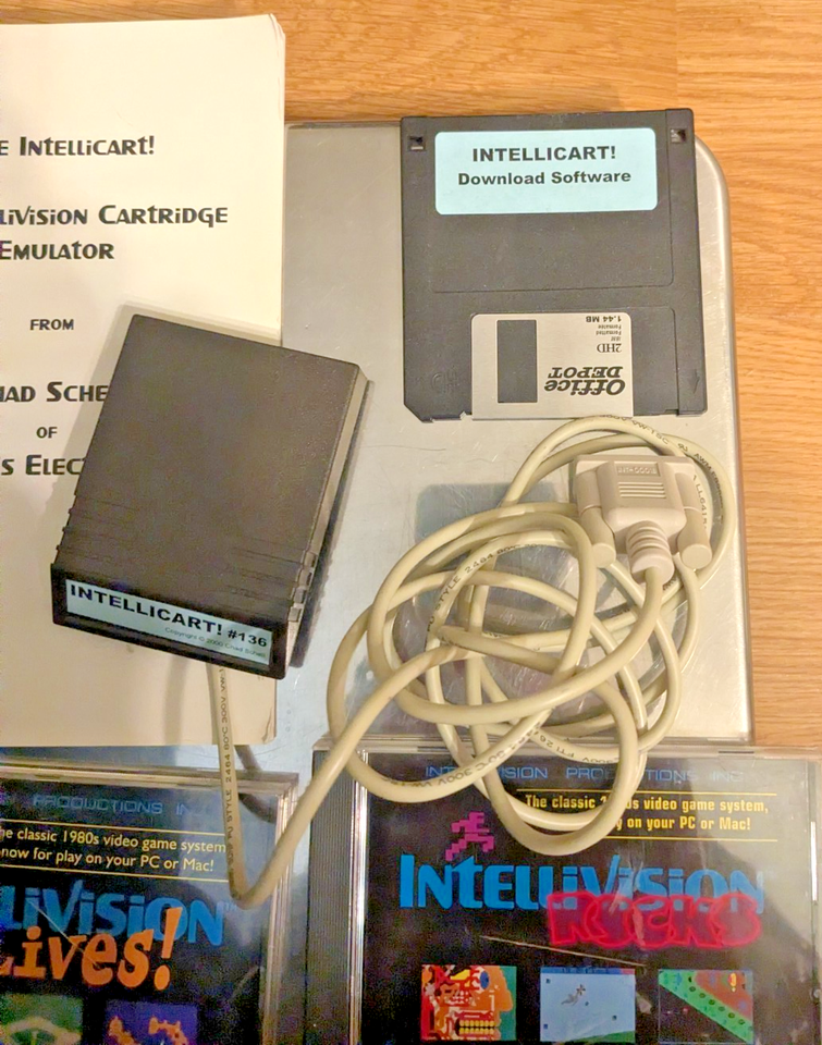 Intellivision Intellicart By Schell's Electronics (Number #136) With ...