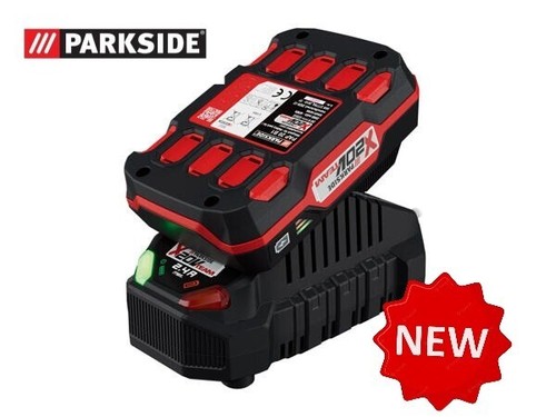 Parkside 20V 2Ah Battery And Quick Charger For X 20V Team Series ...