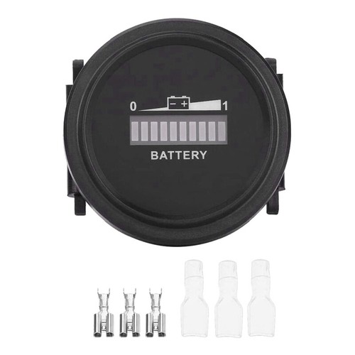 12V / 24V / 36V / 48V / 72V LED Digital Battery Display Waterproof ...