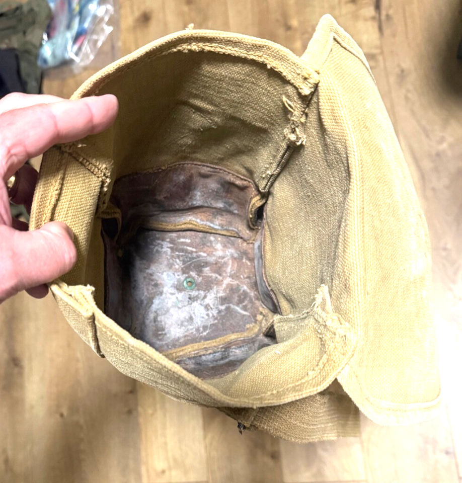 WWI US Army USMC AEF Chauchat Machine Rifle Magazine Bag w/ Strap ...