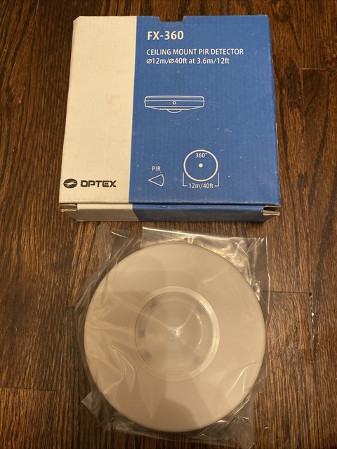 Optex Fx-360 Infrared Ceiling Mount PIR Motion Detector FX360 for sale ...