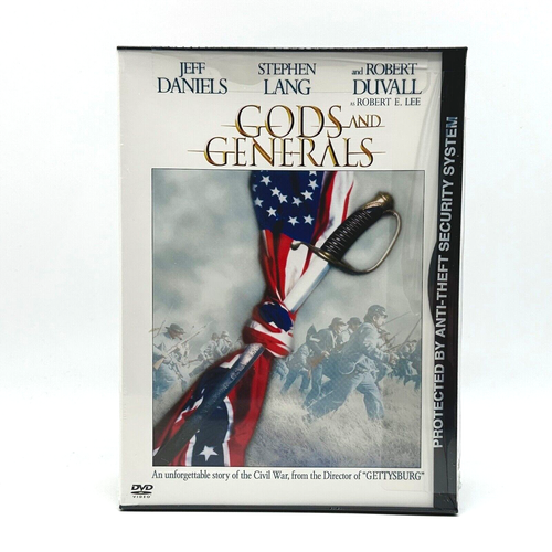 Gods and Generals DVD Snapper Case Jeff Daniels Stephen Lang Robert ...