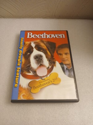 Double Feature: Beethoven 1 & 2 (DVD, 2005, Widescreen and Full Screen ...