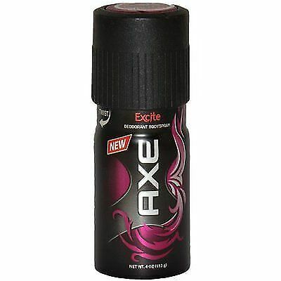 7pk AXE Excite Body Spray 4 Oz 079400115010yn for sale online | eBay