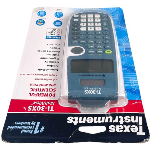 Texas Instruments TI-30XS MultiView Scientific Calculator - Blue for ...