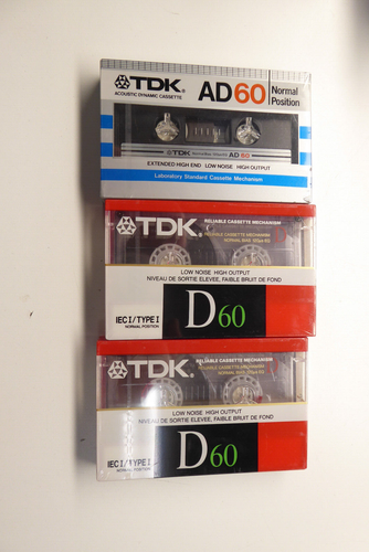 Huge Lot of TDK NEW Blank Cassette Tapes Sealed 90m 60m Fast Ship | eBay