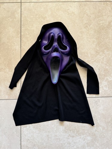Vintage Rare Scream Ghostface Purple Metallic Mask Easter Unlimited ...