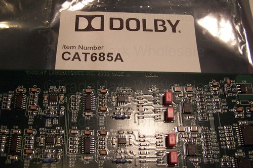 Dolby CAT685A 6 Channel A/D Converter Board cat 685 Audio Input CP500 ...