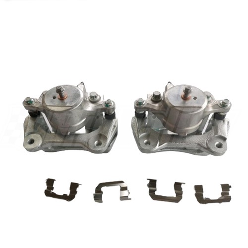 Pair Front Brake Calipers w/ Bracket for Dodge Avenger V6 Jeep Patriot ...