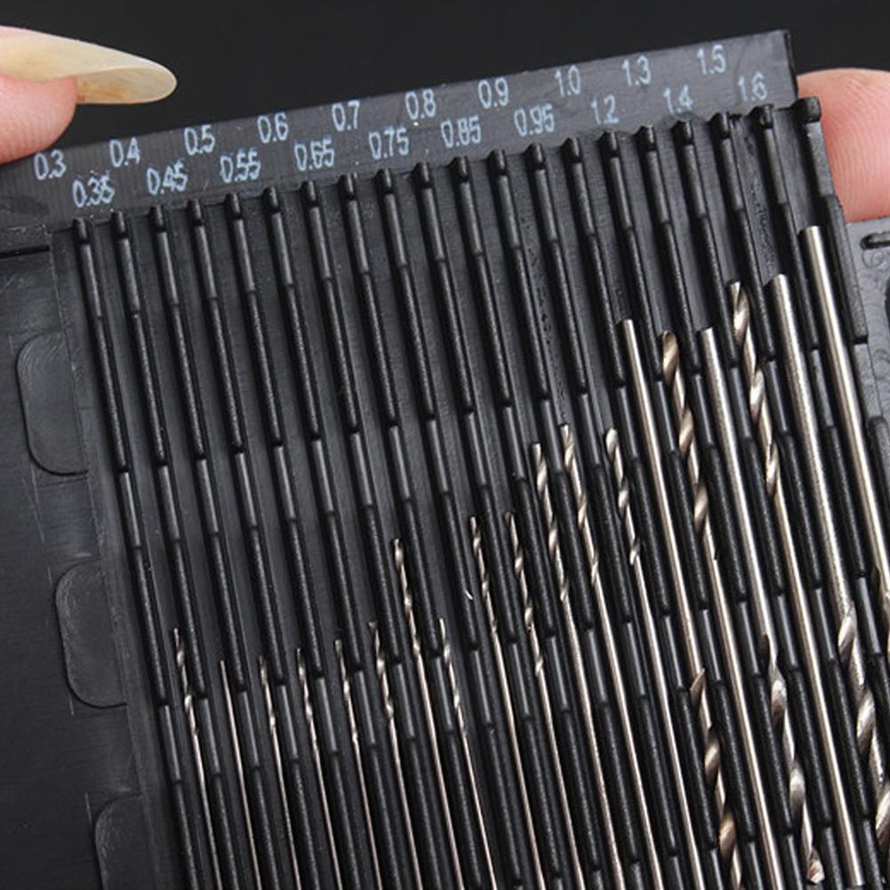 20 Pcs Mini Drill Bit Set HSS Micro Twist Drill Bit 0.3mm-1.6mm a Set ...