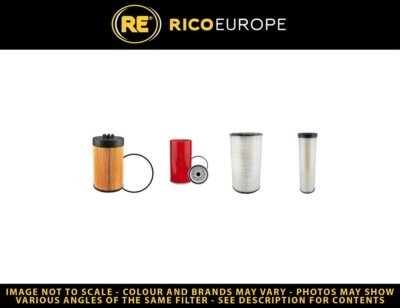 Filter Service Kit Fits VOLVO L110 H Air Oil Fuel w/Volvo D8H Eng ...