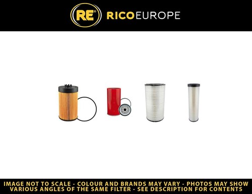 Filter Service Kit Fits VOLVO L110 H Air Oil Fuel w/Volvo D8H Eng ...