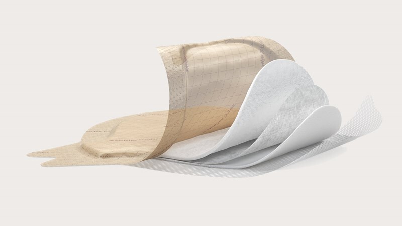 MEPILEX Border Sacrum Bandage Patch 16X 20 cm Silicone Self-Adherent ...