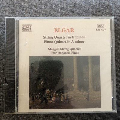 Edward Elgar - String Quartet in E minor; Piano Quintet in A minor CD ...