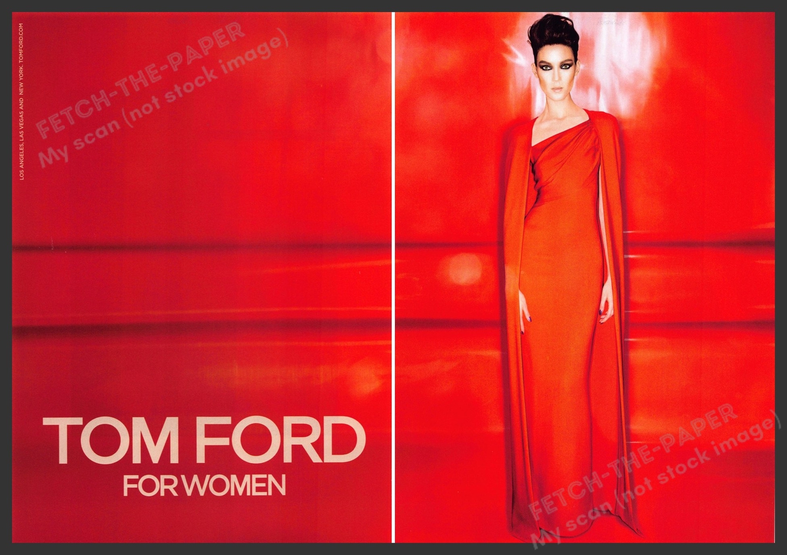 Tom Ford for Women Karlina Caune 2010s Print Ad (2 page) 2012 | eBay